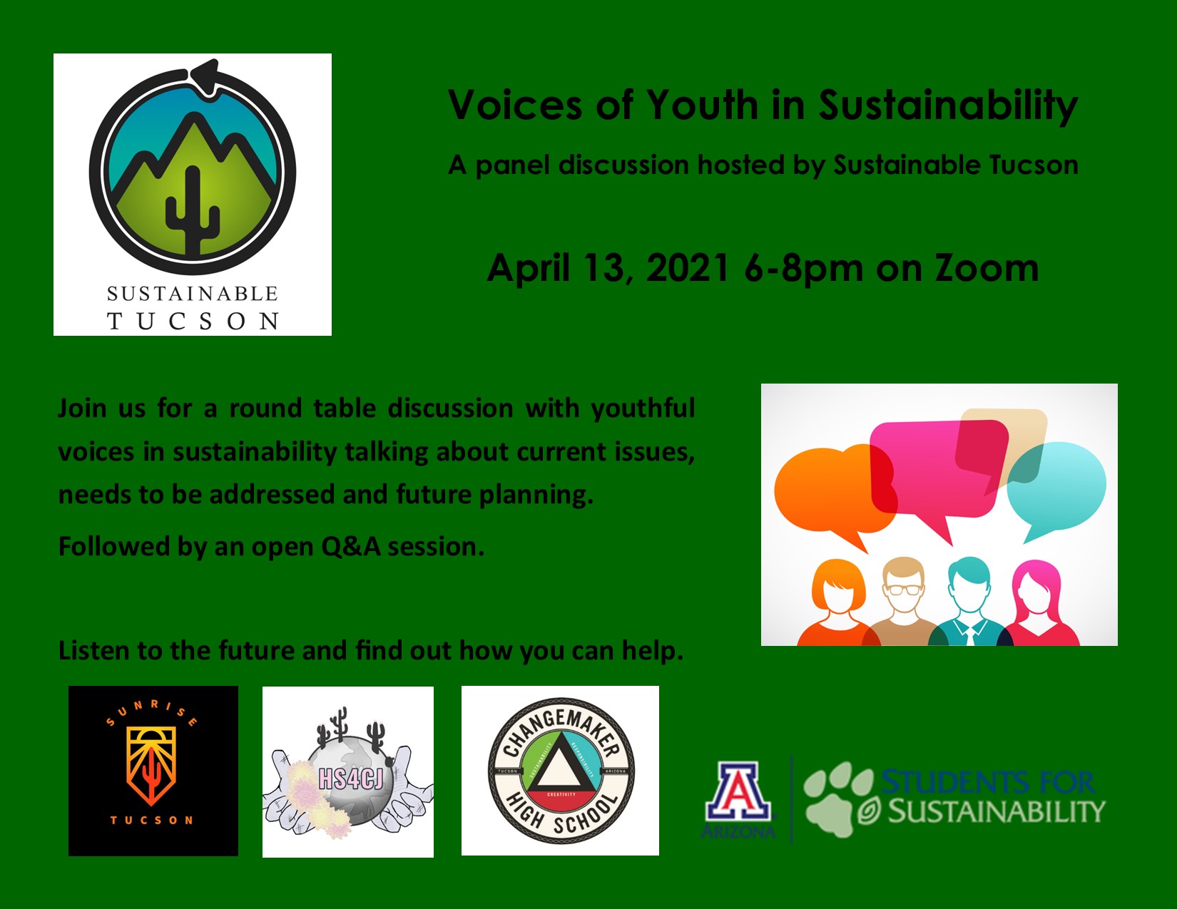 Voices of Youth in Sustainability – Sustainable Tucson